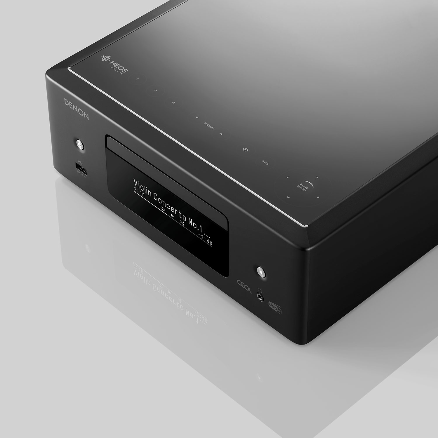tvspecialisten.be. Denon, RCD-N12DAB, Black